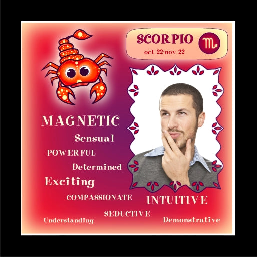 SCORPIO 'Positive' Tile – tilesandsmiles